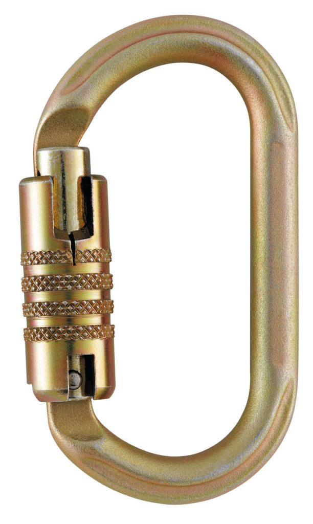 OXAN Oval steel carabiner - Carleton Rescue Equipment Ltd