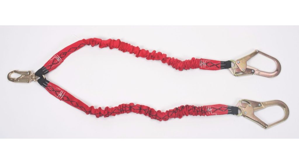 MSA Diamond Y Lanyard 100% tie off - Carleton Rescue Equipment Ltd
