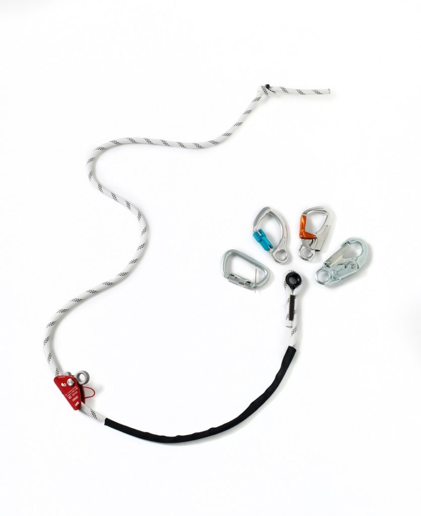 Rapier work positioning lanyard - Carleton Rescue Equipment Ltd